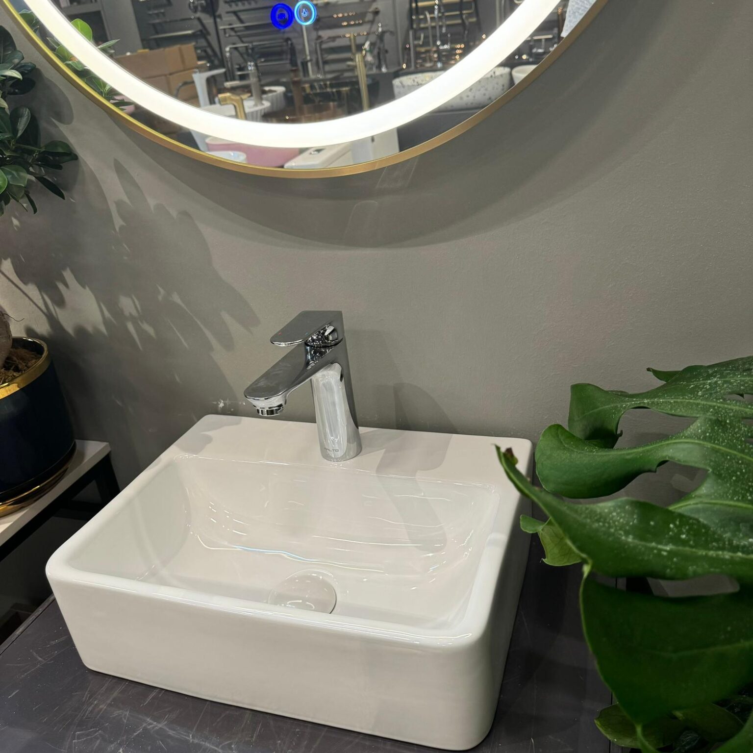 AALTO K237 WALL HUNG WASH BASIN – WHITE – PH Bathroom